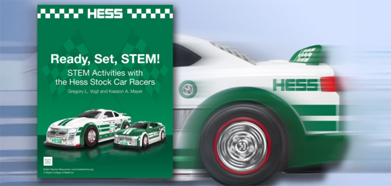 Baylor, Hess announce 2025 STEM guide that includes Stock Car Racers | BCM